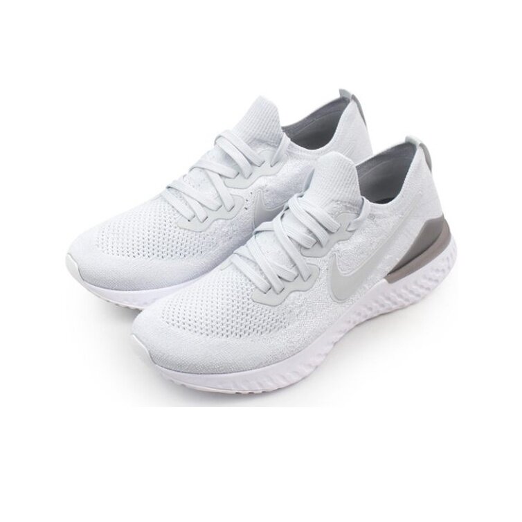 Кроссовки NIKE Epic React Flyknit 2, размер EU 43 стопа (27.5CM), серый — фото 1