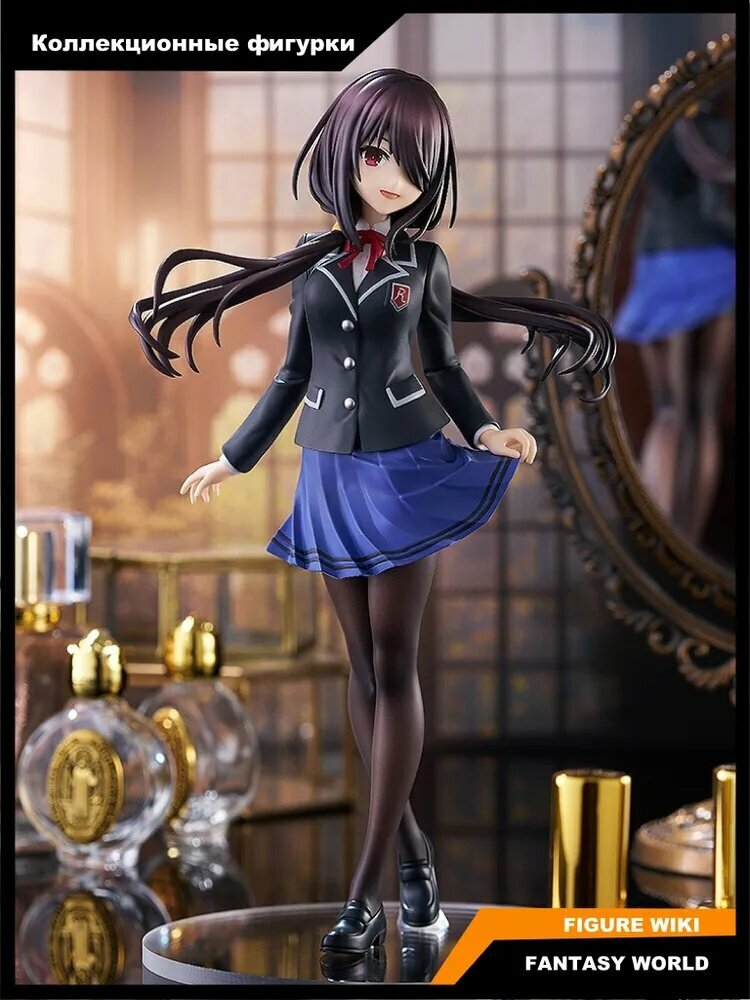 Фигурку Рандеву с жизнью , Токисаки Куруми , школьная форма GSC / POP UP PARADE L Kurumi Tokisaki Figure