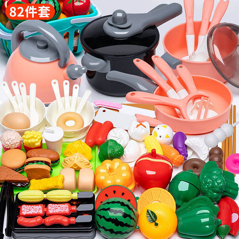 Детский дом на кухне с вырезкой игрушки для мужчин и женщин индукционная плита кухонная утварь для детей 2-3 лет