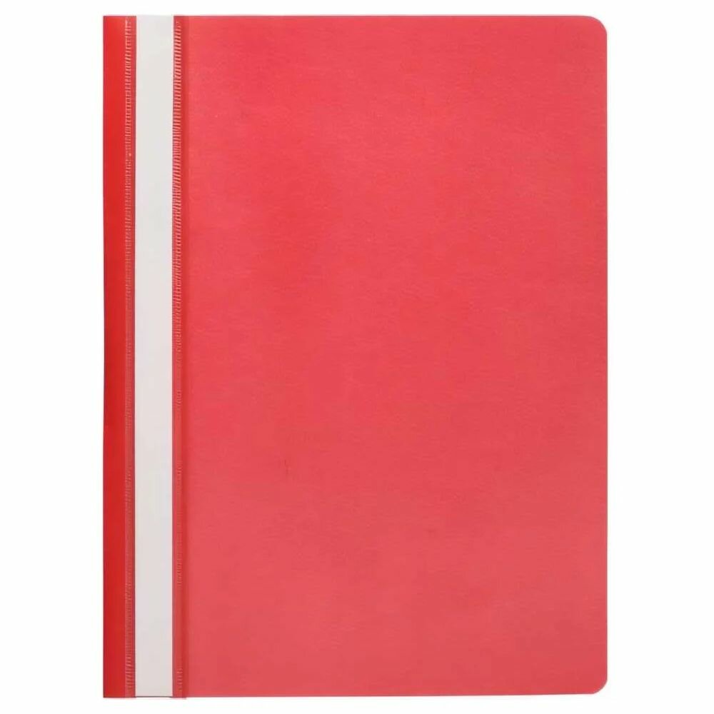 Папка-скоросшиватель Attache Economy 100/110 A4 красный 10 шт в упаковке 875573