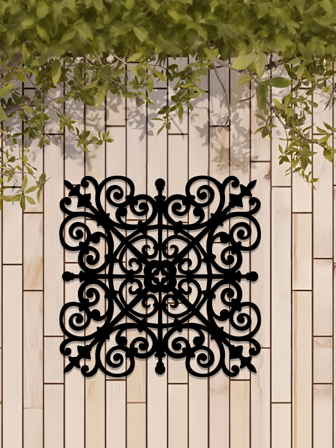 Декоративные металлические изделия для стены: цветочные и растительные фрески, подходят для деревенского стиля, отличный подарок для любителей природы