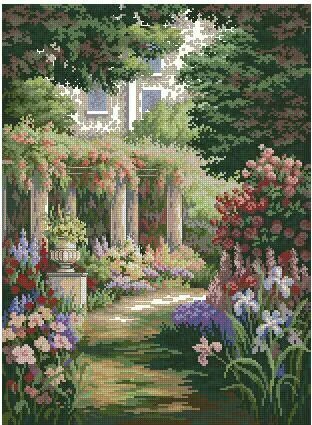 Набор для вышивки крестом XIUSPRING Картина из хлопка 14ct white