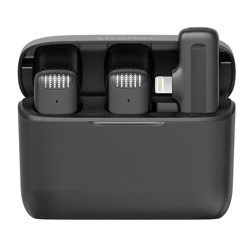 Беспроводной петличный микрофон Ulanzi J12 IPhone Port black