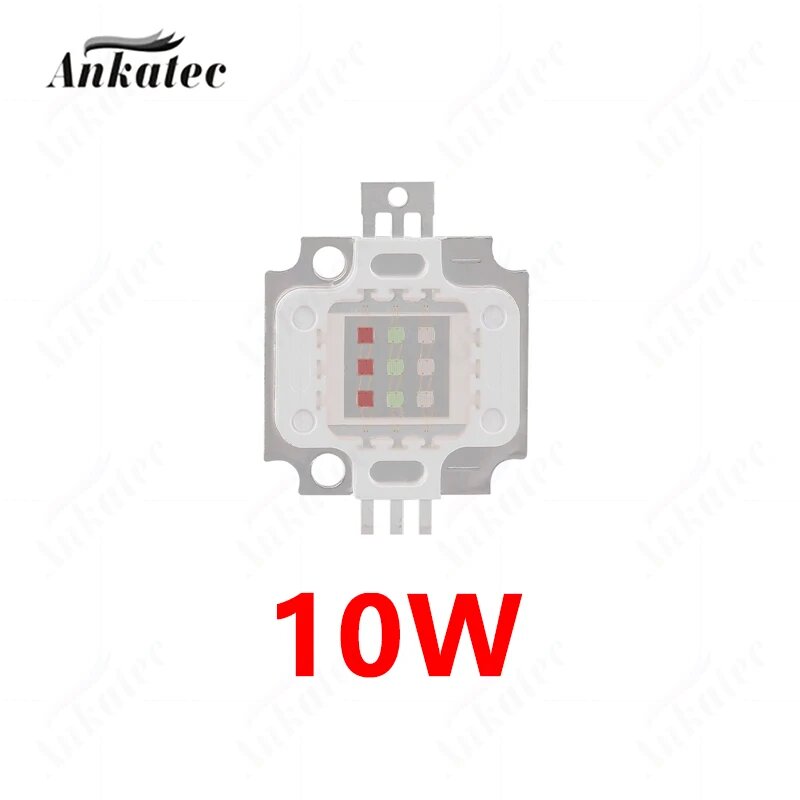 Светодиодный чип Ankatec 10W, красный/зеленый/синий