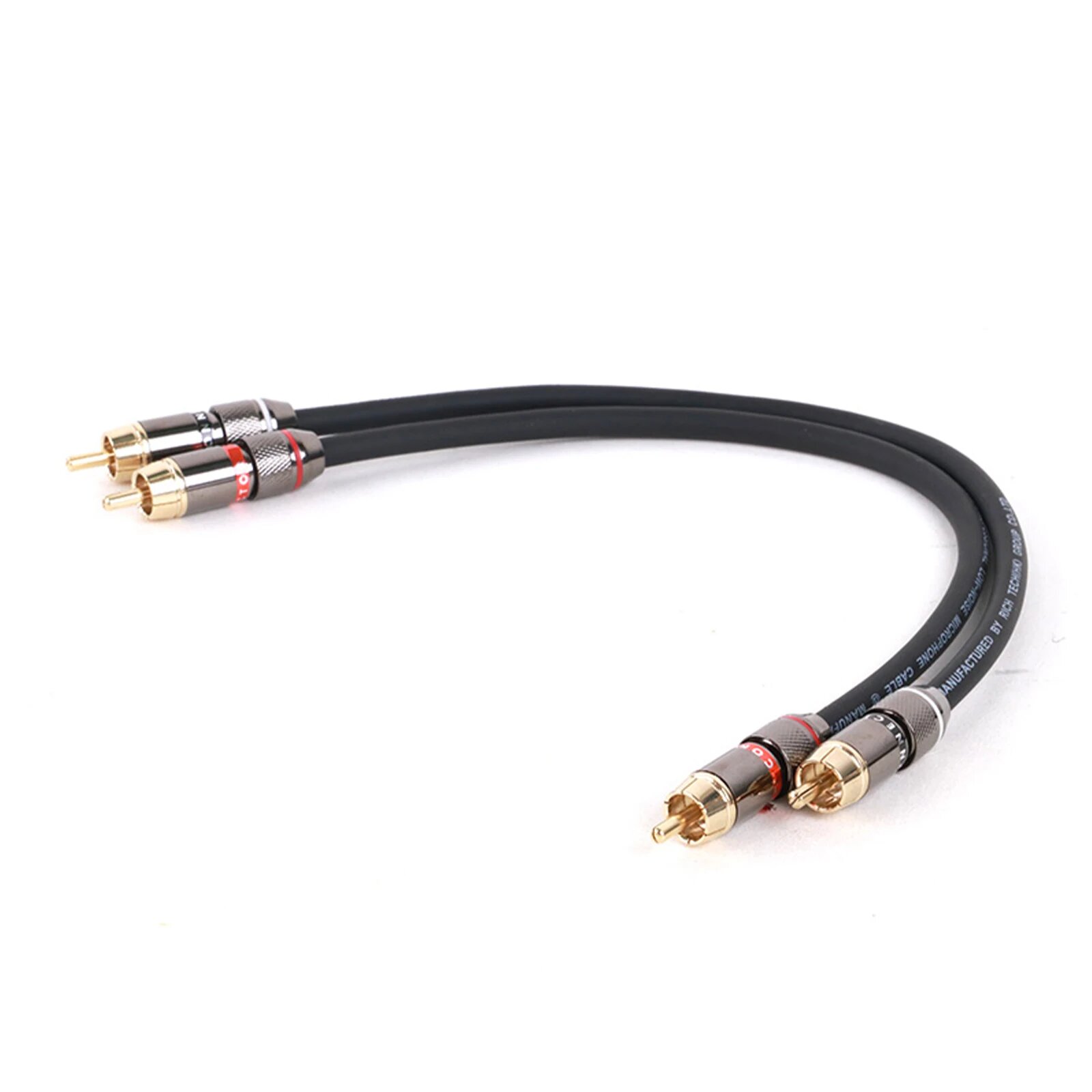 Аудиокабель RCA-RCA GuerGuo 0,3-20 м Black, 2m