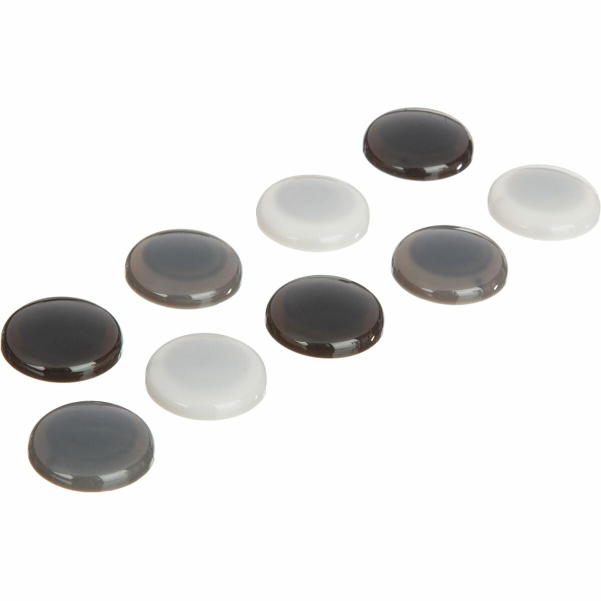 Магнитный держатель для досок Attache (d=30мм, круглый) оттенки серого, 9шт. (1722255)