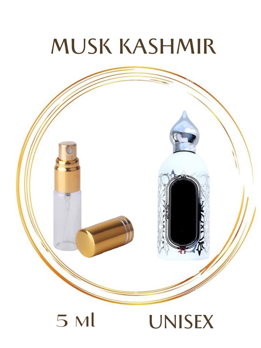 Духи парфюм MUSK KASHMIR спрей 5 мл унисекс, цветочные, древесные, мускусные