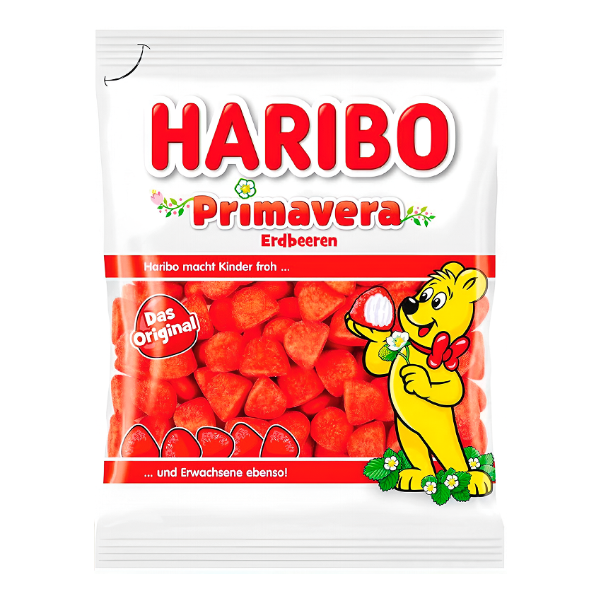Haribo Primavera мармелад клубника 175 гр