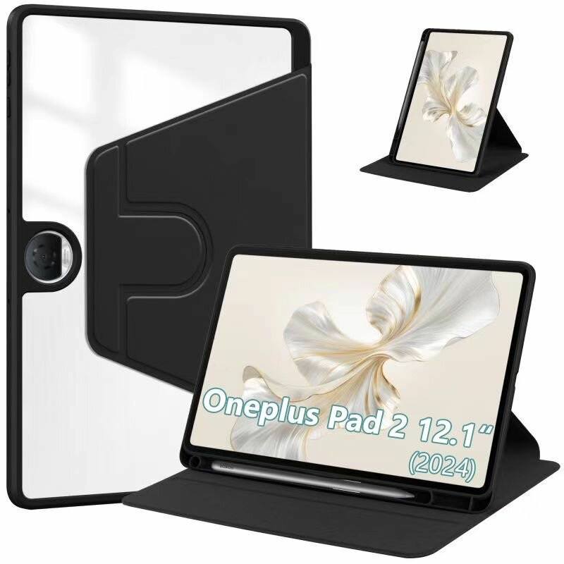 Вращающийся чехол для Oneplus Pad 2 противоударный чехол , для Oneplus Pad 2 12.1"(2024)
