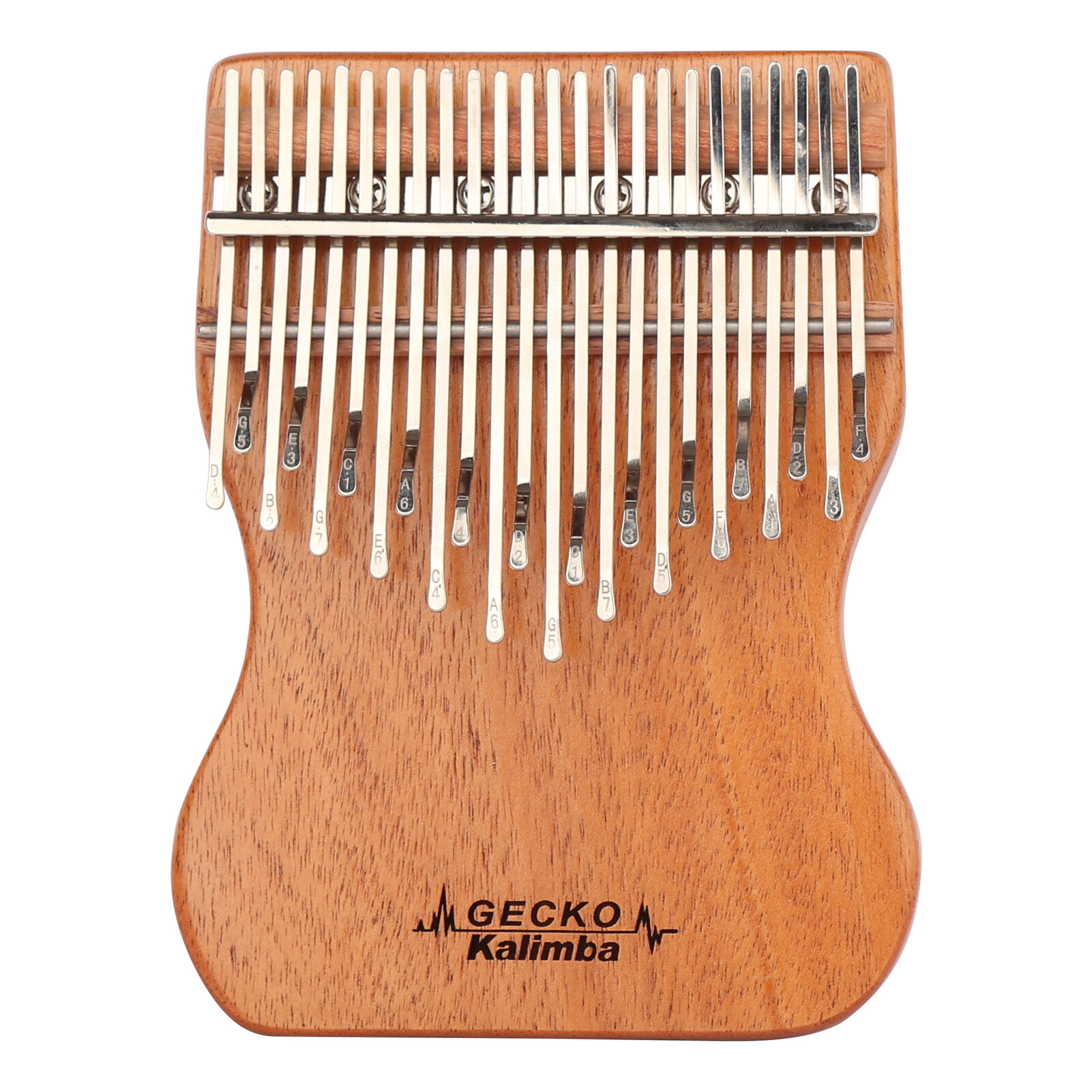 Геко Марimba пальцевая 24 клавиши деревянная портативная музыкальная инструмент для любителей музыки и начинающих с чехлом на зippers, молотком для настройки, наклейкой, салфеткой для очистки, сумкой для хранения, музыкальной книгой, материал/каамфоровое