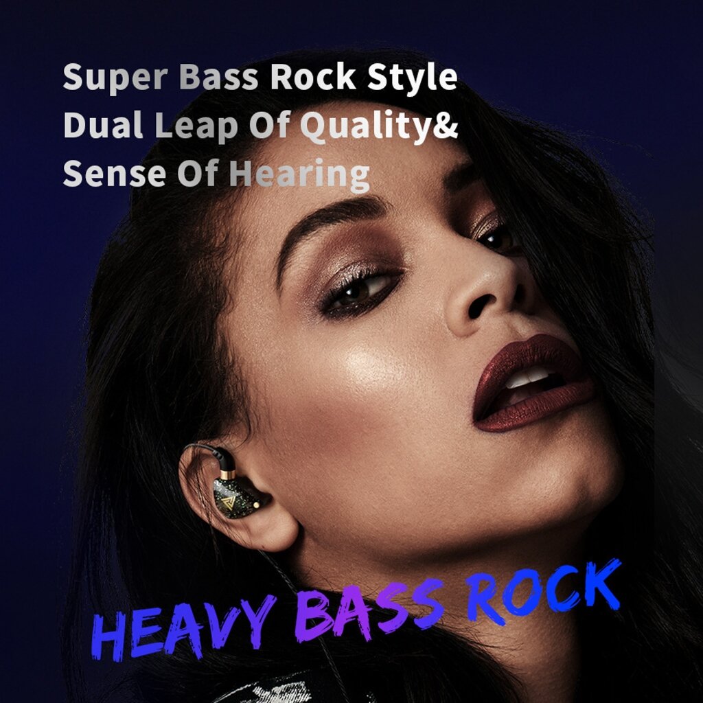 Наушники QKZ SK8 Heavy Bass, игровые наушники с пультом управления и микрофоном — для игр и мультимедиа — белые.