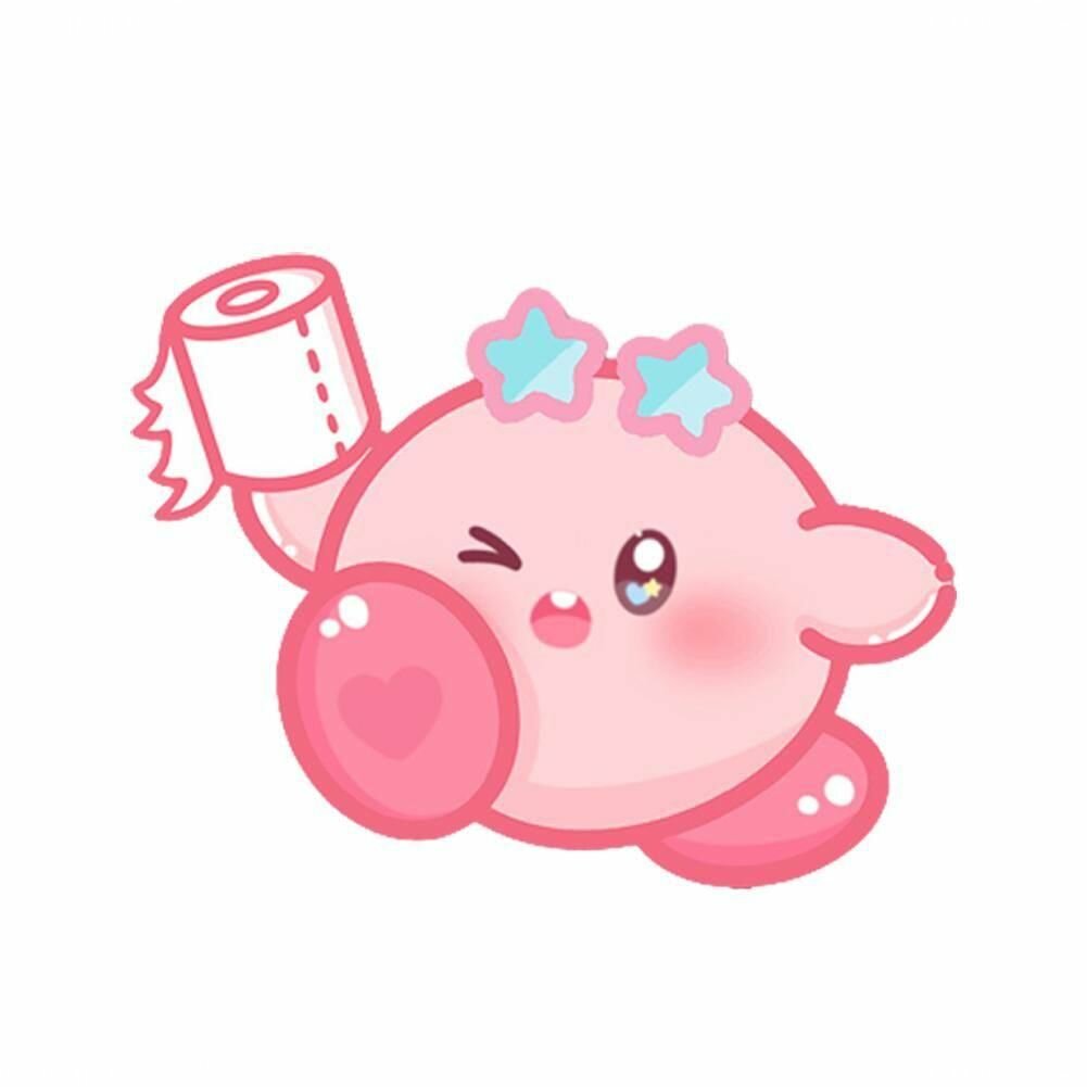 Наклейка на горшок для ванной комнаты