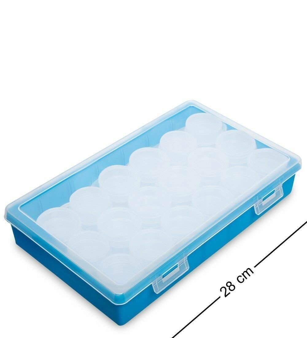 Органайзер для бисера синий A2143548 Art Home, Полипропилен