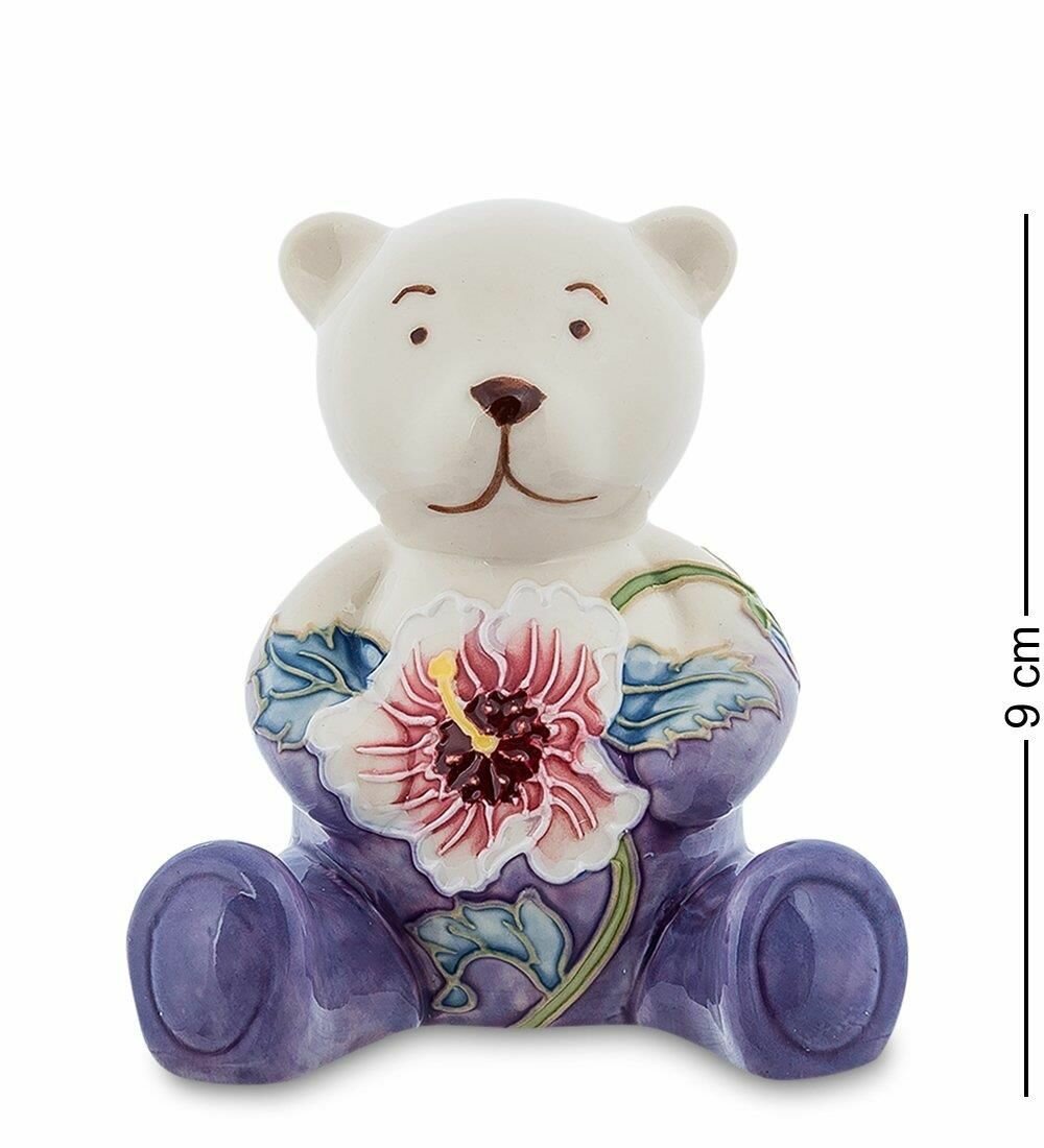 Фигурка настольная Медвежонок (Pavone) A2049736 Pavone, Фарфор, в подарок