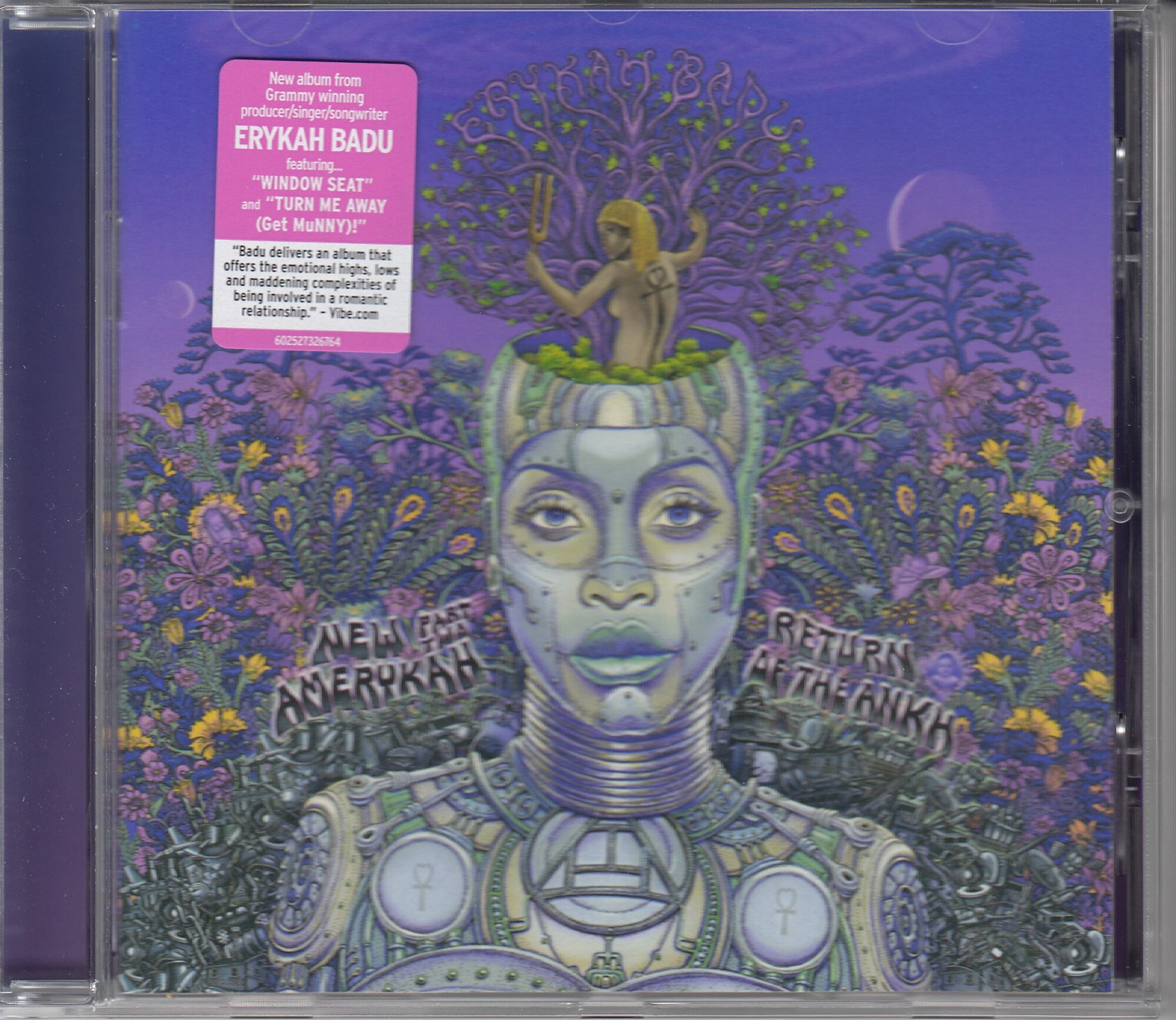Компакт-диск Erykah Badu - New Amerykah Part Two: Return Of The Ankh (1 CD)