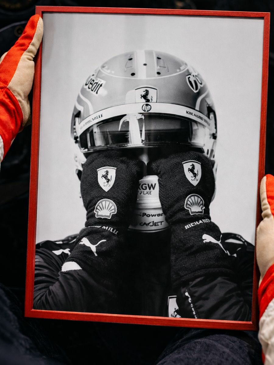 Постер в стиле Спорт формула 1 / Плакат F1 Гонщик интерьерная Печать