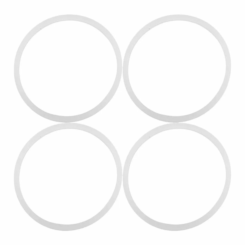 Комплект силиконовых белых уплотнительных колец для бутылок, 4 шт, для домашнего использования