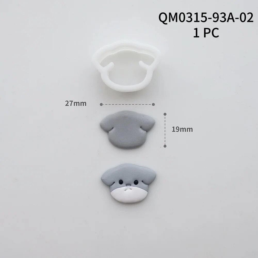 Форма для серьг QM0315-93A-02, белый