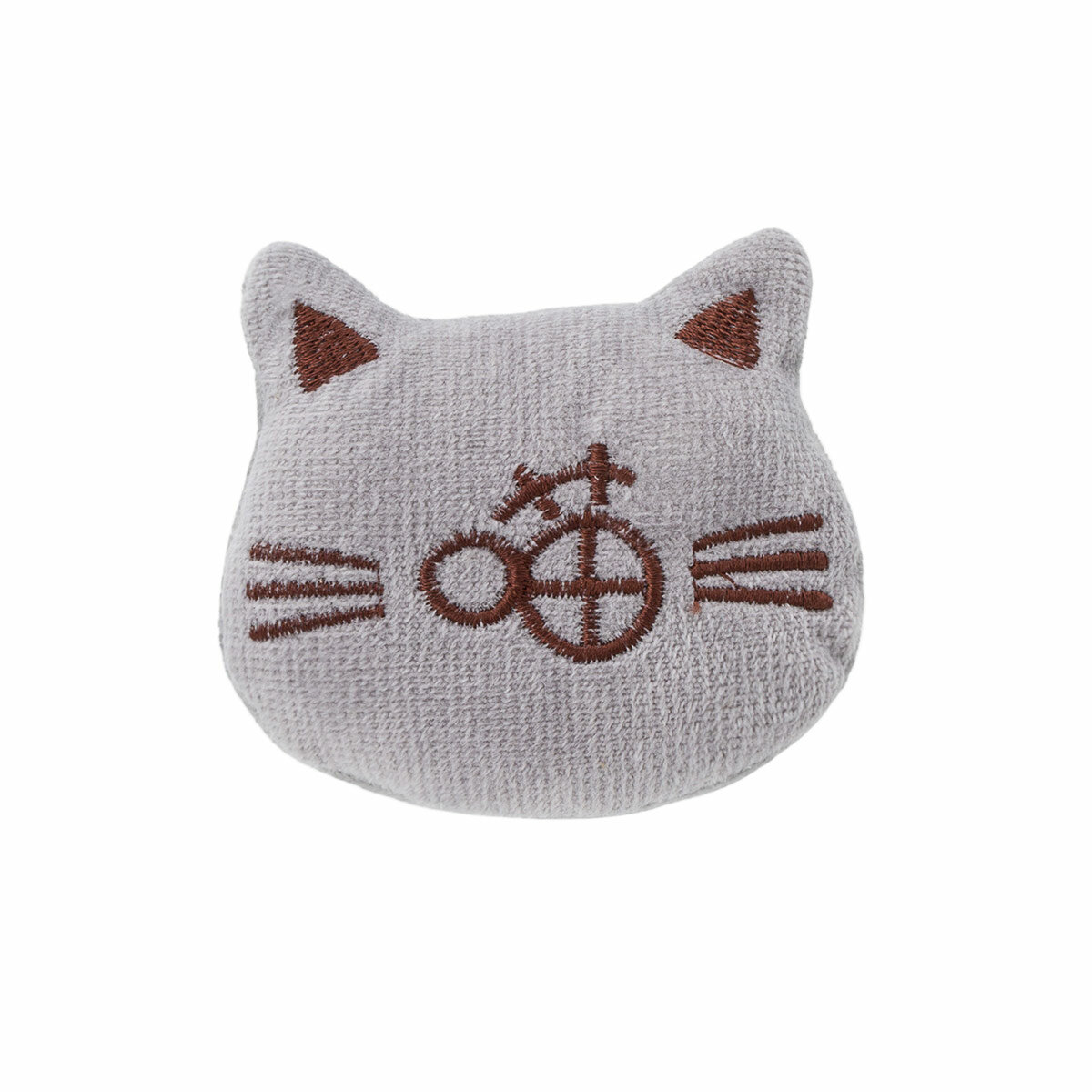 Игольница подушка мягкая 'Кот', размер 12,5 х 18,5 см, 4AL-303-3