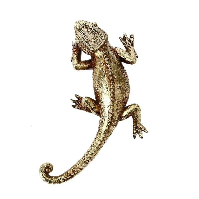 Ключница в виде ящерицы для стены, 1 шт.