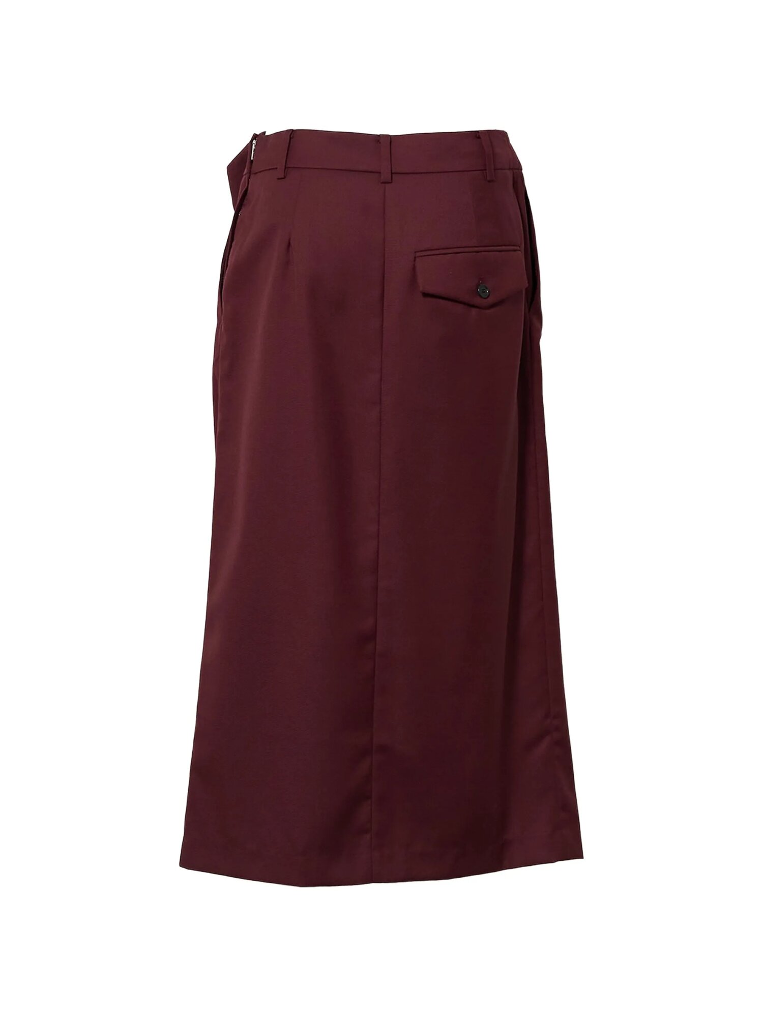 Юбка pushBUTTON Pocket midi skirt, размер 40, red — фото 1