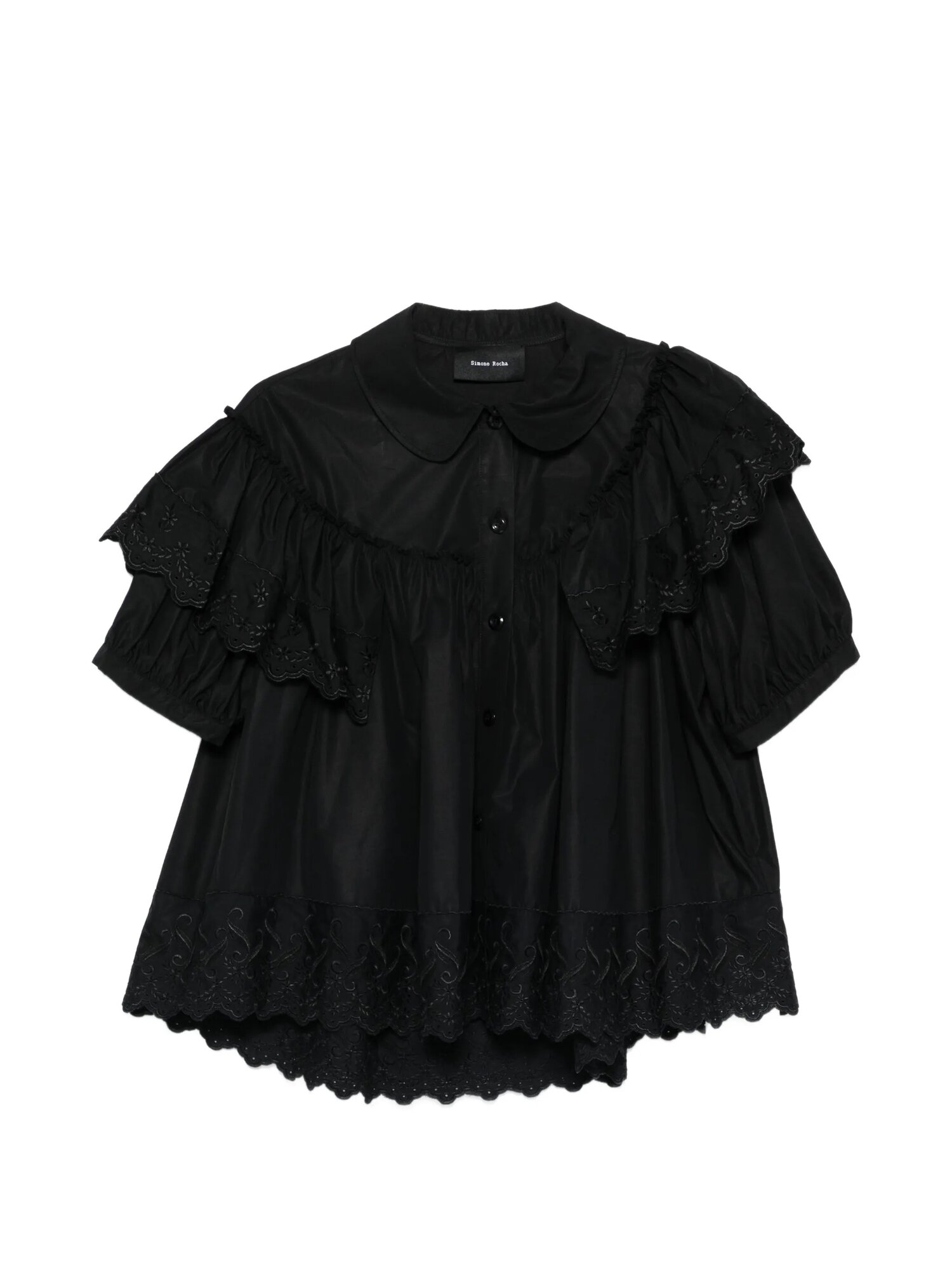 Рубашка Broderie-anglaise sleeveless shirt