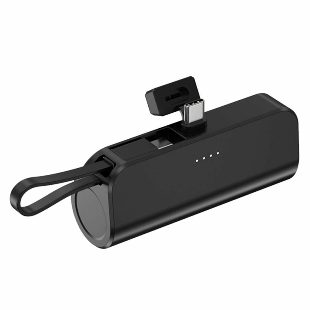 Держатель аккумуляторов 21700 с USB-C, Черный