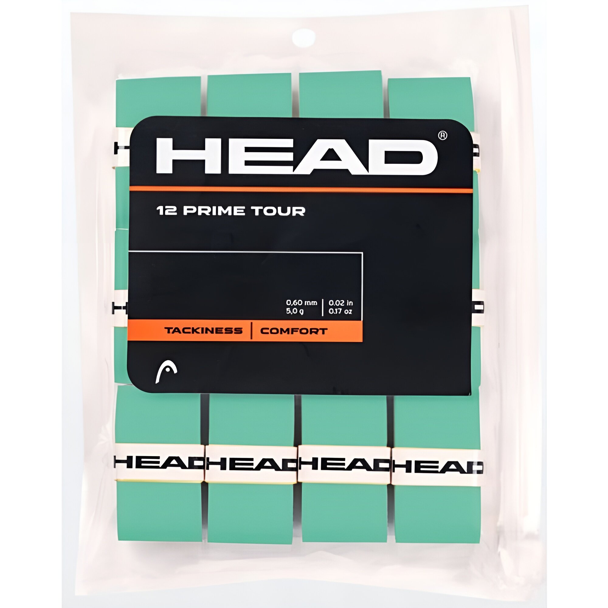 Намотка OVERGRIP HEAD PRIME TOUR, для теннисных ракеток, бирюзовая, 12 шт