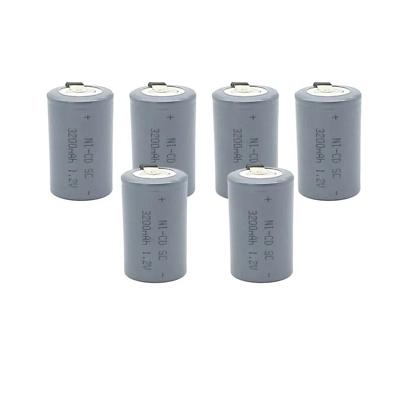 Аккумулятор Skoanbe SC3200mAh 1.2V Ni-Mh для инструмента DIY, сверхбыстрый разряд 20C — фото 1
