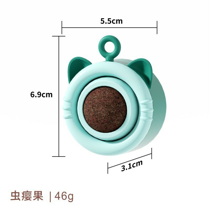 Игрушка для кошек, прорезывание зубов, кошачья мята, фруктовая игрушка для питомцев, лакомство для кошек, игрушка для самостоятельного развлечения, мячик с кошачьей мятой