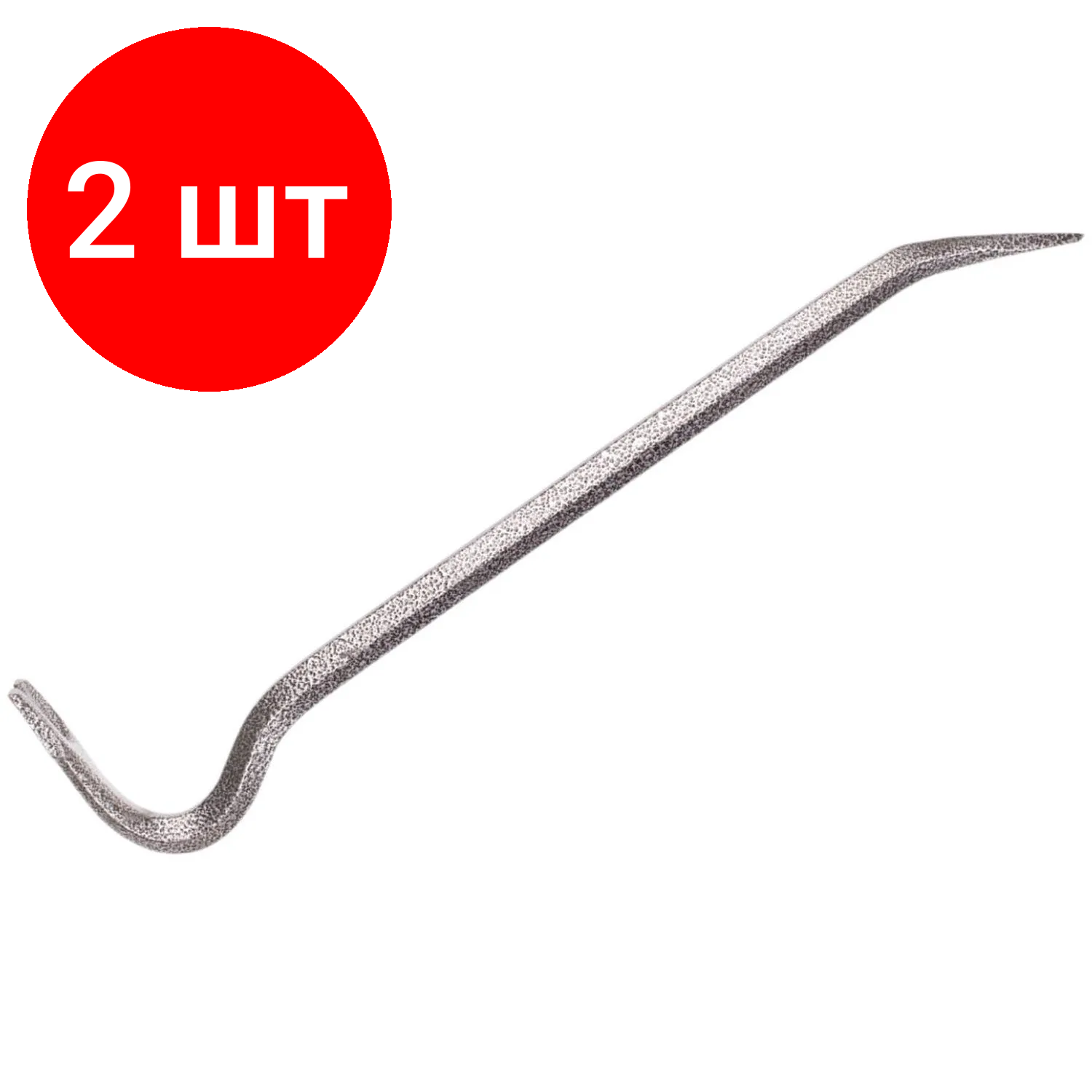 Комплект 2 штук, Гвоздодер бибер 86152 шестигранный профиль 15х600мм