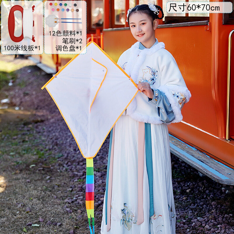 Сверхбольшие детские материалы для творчества, рисования, раскрашивания, обучающие мероприятия для родителей и детей, легкие в запуске воздушные змеи