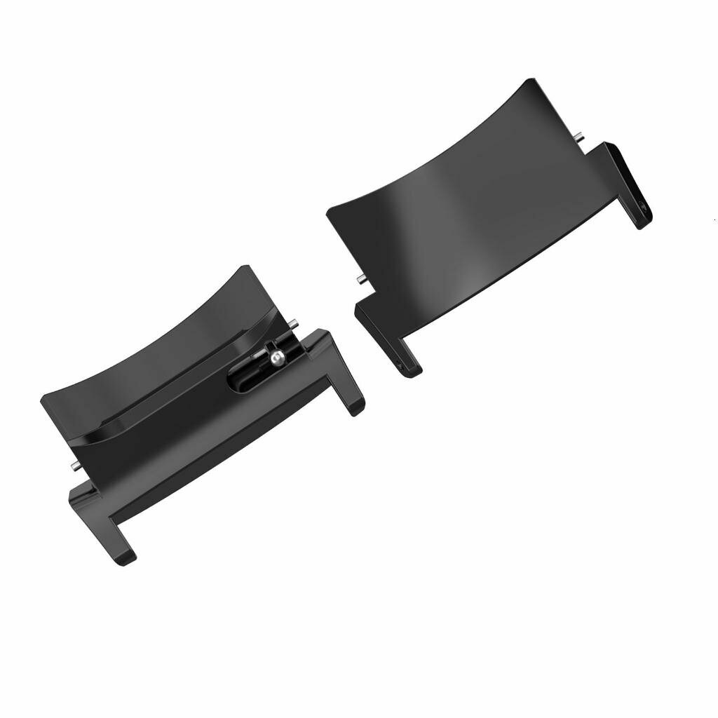 Адаптеры для ремешка часов 2, антикоррозийные соединители, Черный