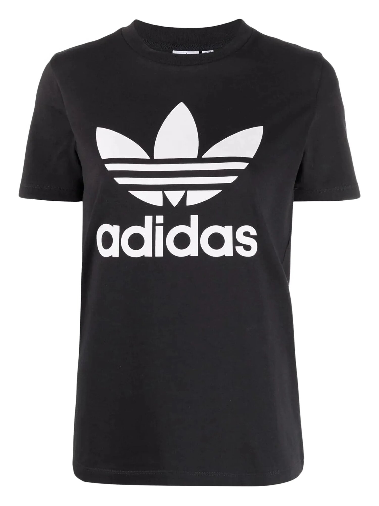 Футболка Originals Trefoil Tee WMNS "Black"