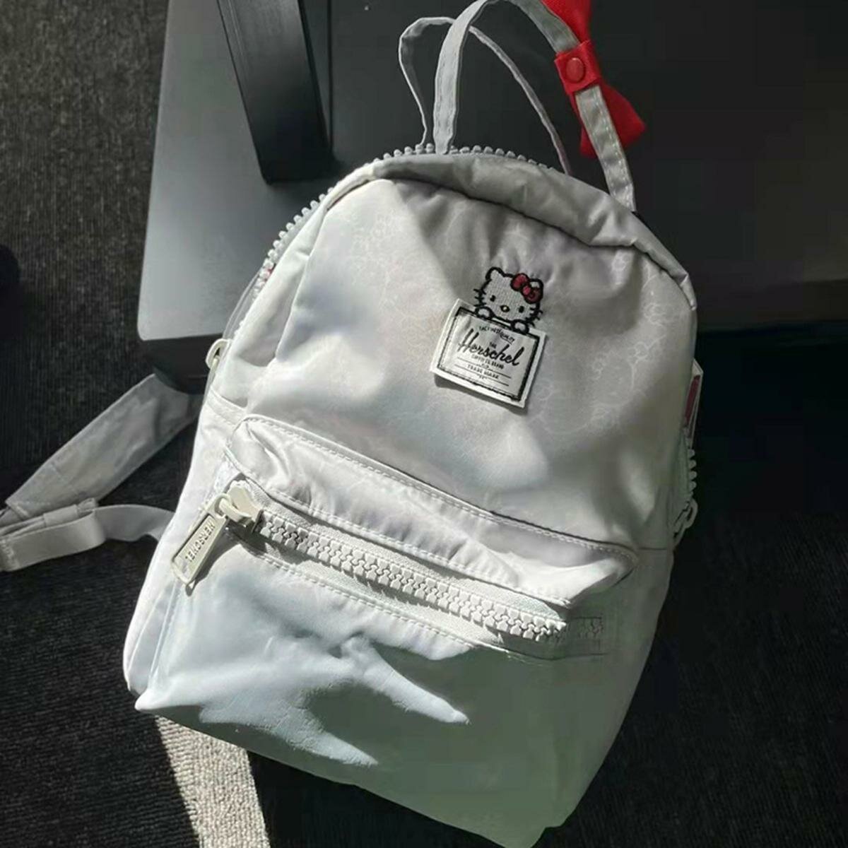 Новая мультяшная сумка-рюкзак Kawaii Sanrio Lady Bag Cute Girl Campus Backpack Большая вместимость школьная сумка для но
