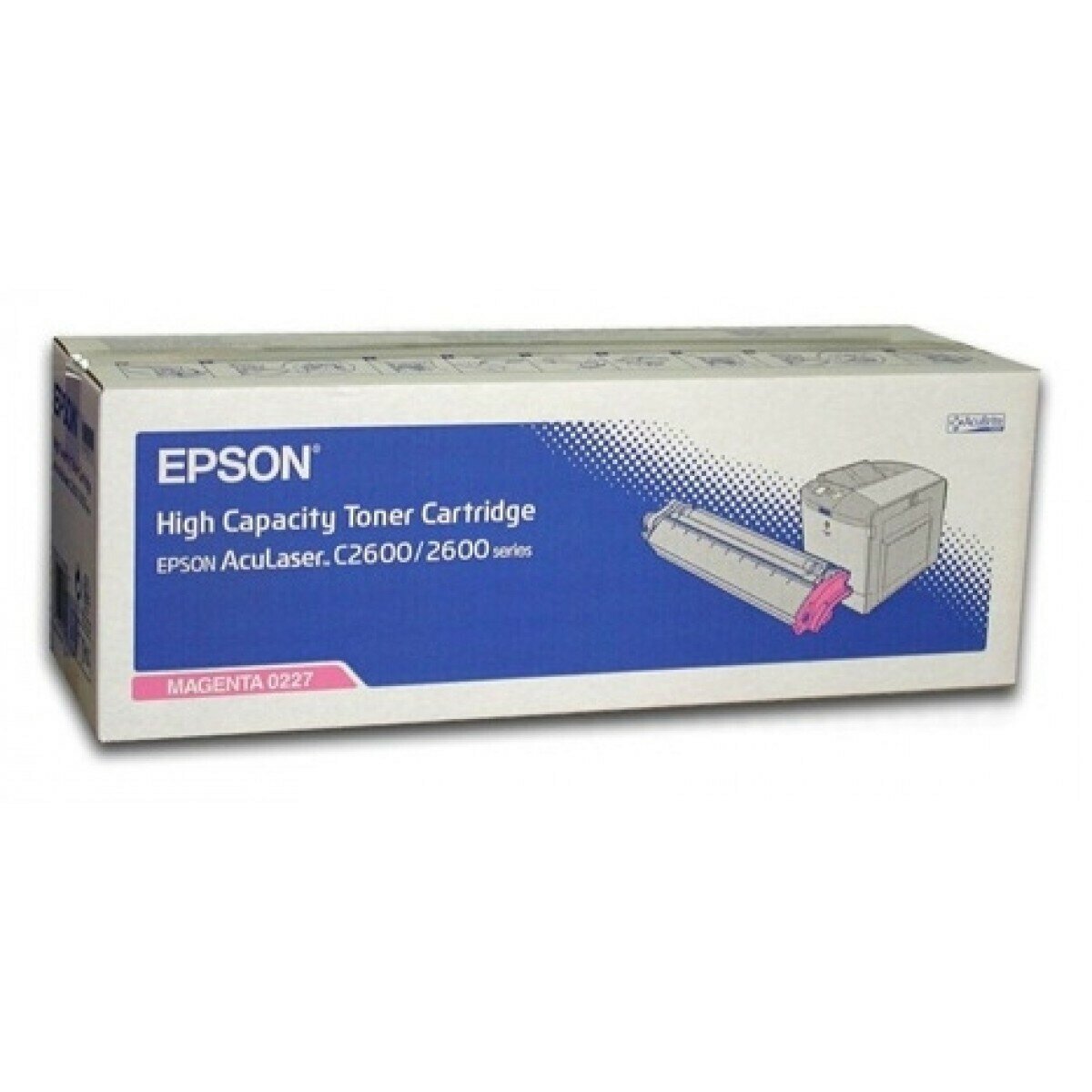 Тонер-картридж EPSON AcuLaser C2600 magenta C13S050227, оригинал