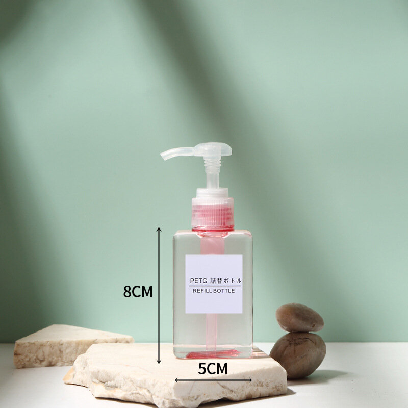 Флаконы для путешествий для дезинфицирующего средства для рук, геля для душа, шампуня, портативные креативные маленькие пустые бутылочки, бутылки с дозатором большой емкости, диспенсеры для лосьонов.