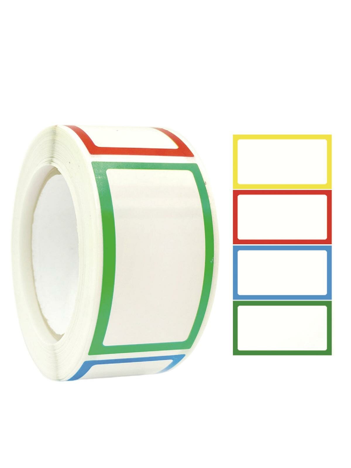 250 наклеек, цветные пустые наклейки, рукописные маркеры, рулонные классификационные маркерные наклейки