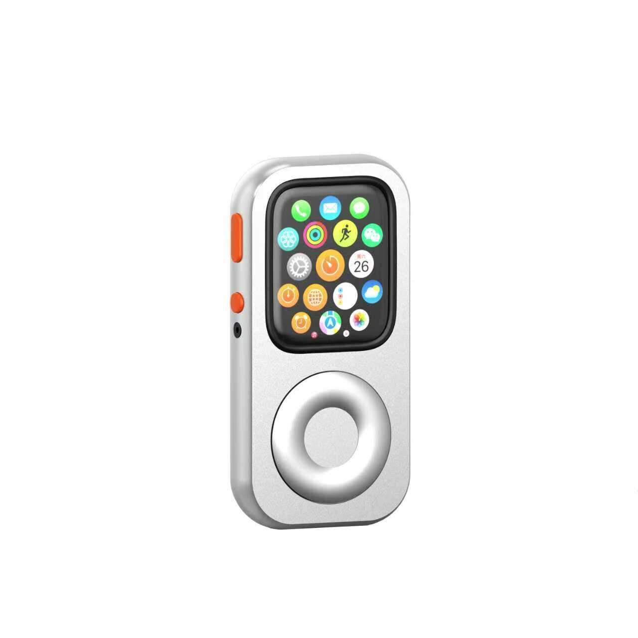Защитный чехол RePod для iWatch из алюминиевого сплава с ЧПУ Apple Watch Series, расширенный ретро-стиль Pod 10/9/8/7, набор аксессуаров