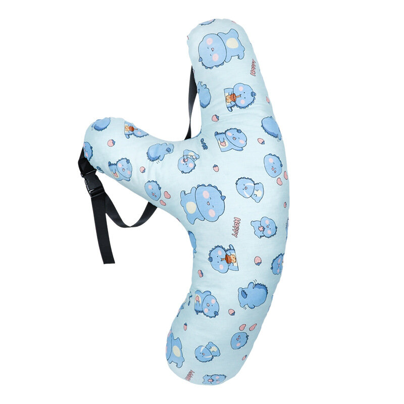 Y-образная детская автомобильная подушка с безопасной застежкой, артефакт для сна в машине, подушка для шеи, подушка для сна на боку в автомобиле