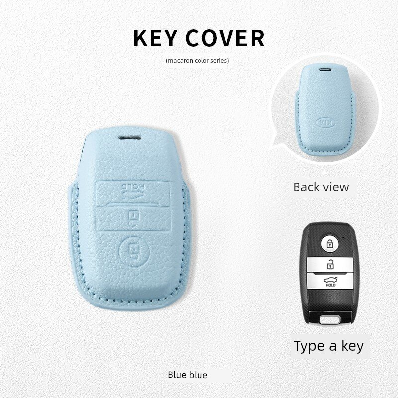 Чехол для ключа Kia K3, чехол для ключа-брелока для автомобилей Sportage, K5, K2, K4, KX3, KX5, KX1, Seltos [Звездный