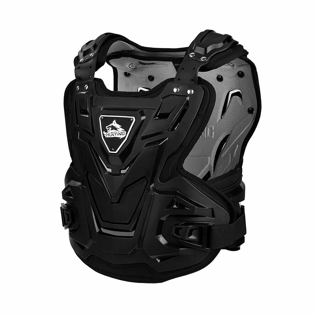 HuntingWolf Моточерепаха, размер: L, цвет: черный