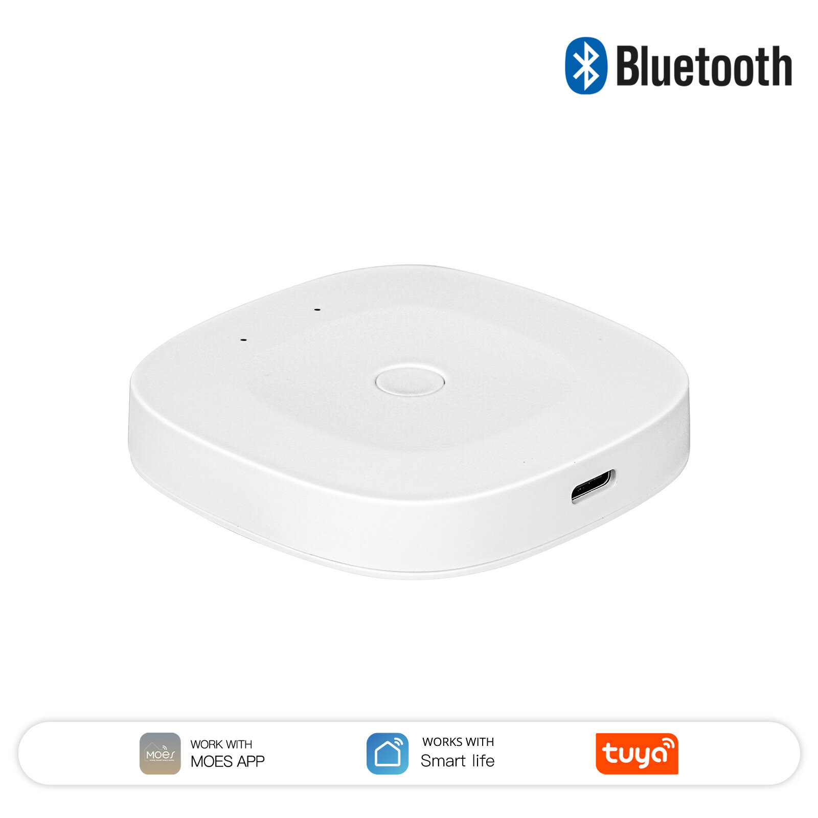 Умный дом TUYA Bluetooth и Mesh Zigbee беспроводной шлюз с питанием Type-C