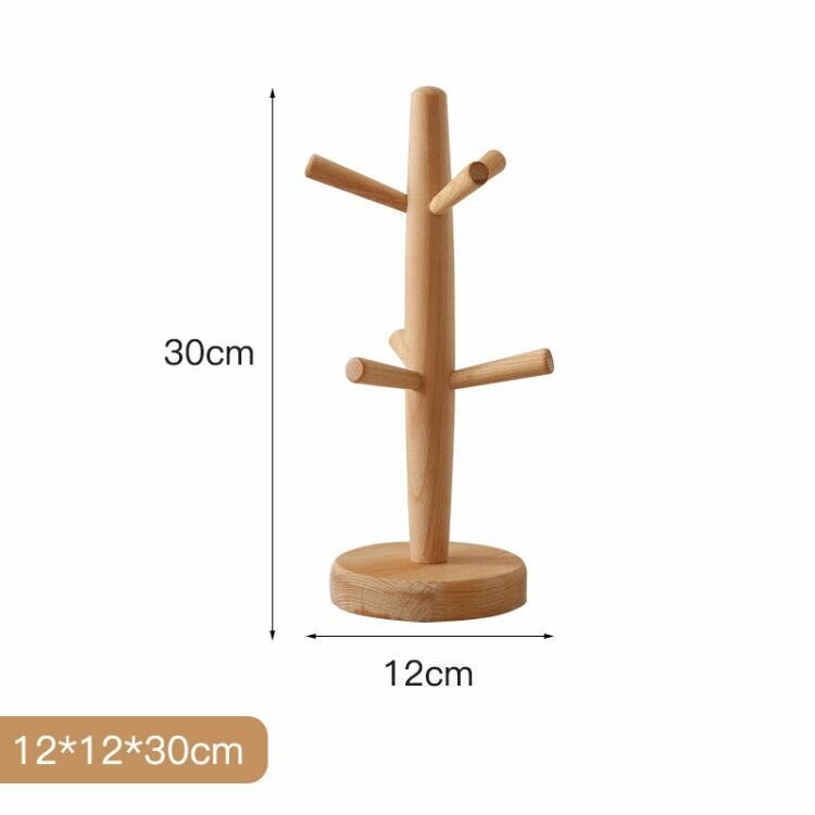 Горячая распродажаДержатель для кружек из бука в японском стиле, деревянный держатель для кофейных чашек, держатель для бумажных полотенец в ресторане и гостиной, держатель для рулонной бумаги