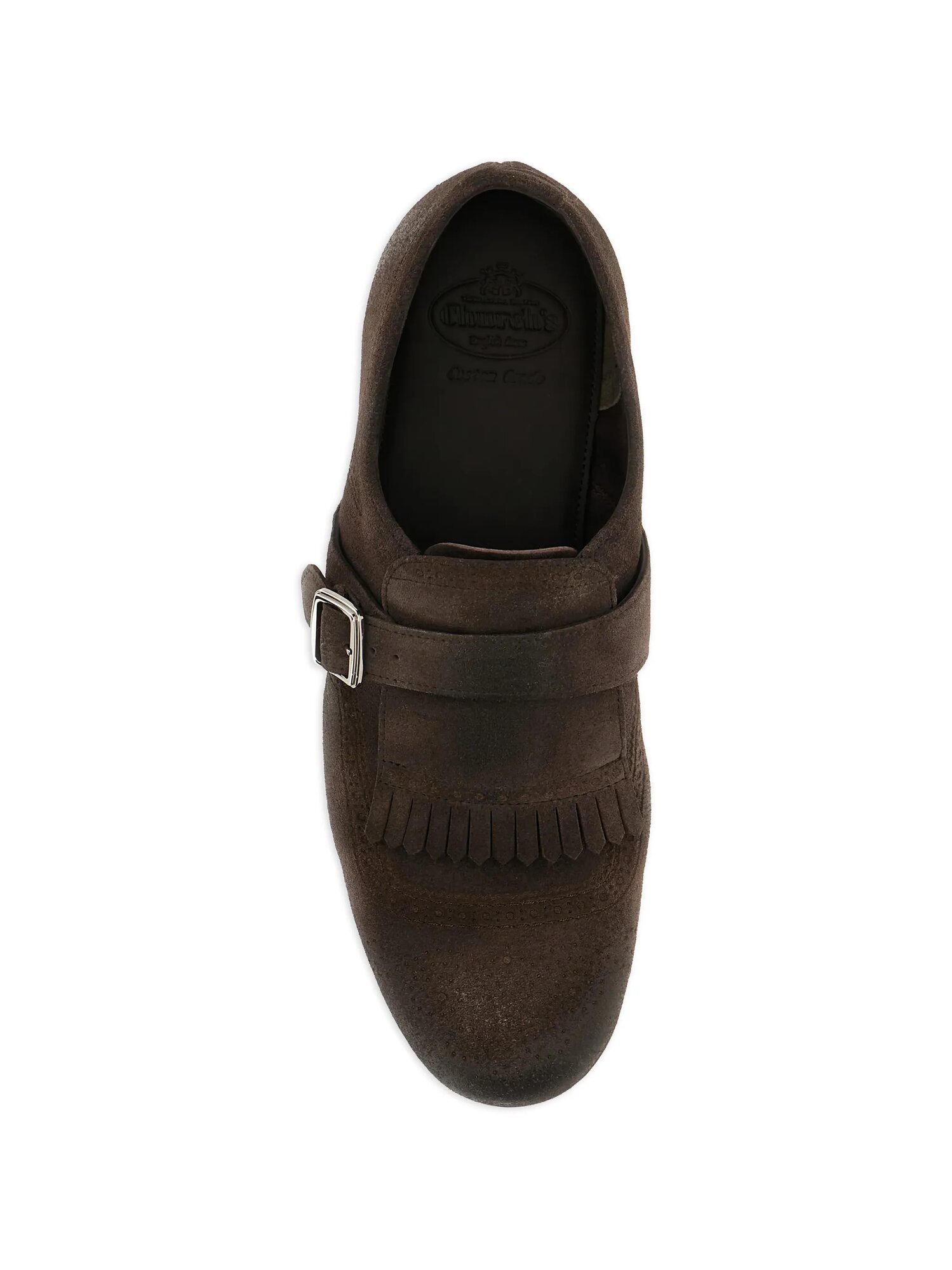 Туфли Church's Fringed buckle Monk shoes, размер 8, brown — фото 1