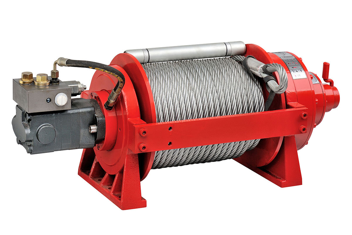 Лебёдка гидравлическая Runva 20000 lbs 9072 кг арт. HWP20000YP