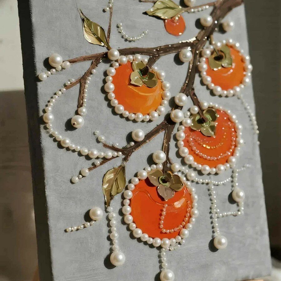 Солнечный цветок DIY Жемчужная живопись Ручная работа Креативный свежий исцеляющий цветочный подарок для друзей и лучших подруг Декоративная живопись