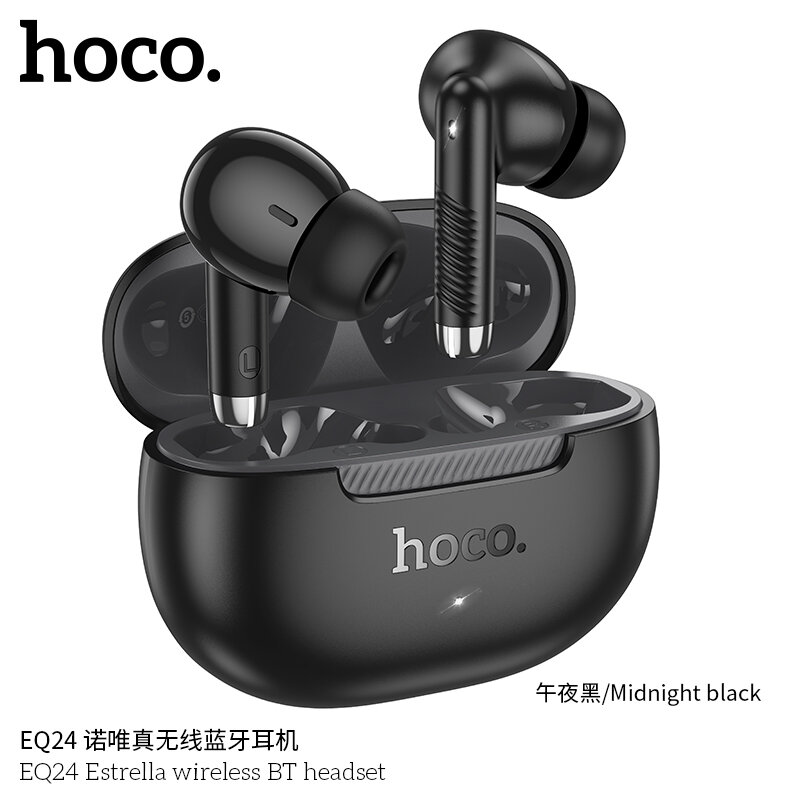 HOCO EQ24 Флагманские беспроводные спортивные Bluetooth наушники-вкладыши - Белый звездный песок, высококачественный