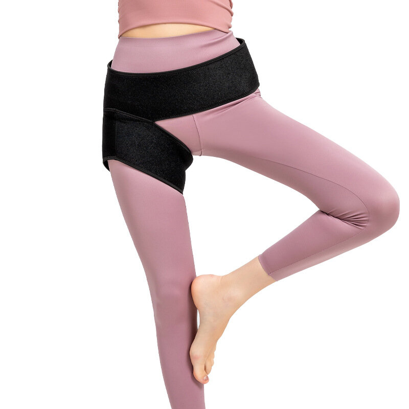 Японский пояс для поддержки бедра, защита паха, фиксация головки бедренной кости, защита бедренной кости, эластичный бандаж для бедра, ограничительный пояс, защитное снаряжение