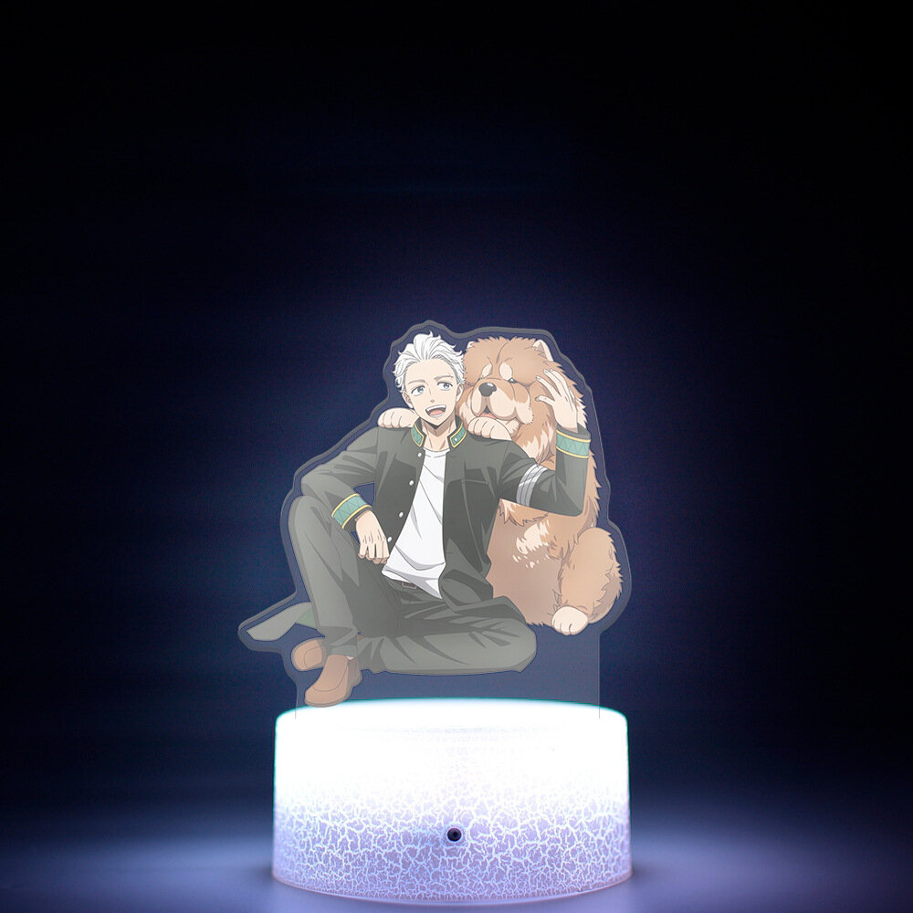 202616 Цветной пульт дистанционного управления ветроустойчивый колокольчик для мальчиков аниме периферия магазин Guzi акриловый светодиодный ночник оптовый источник